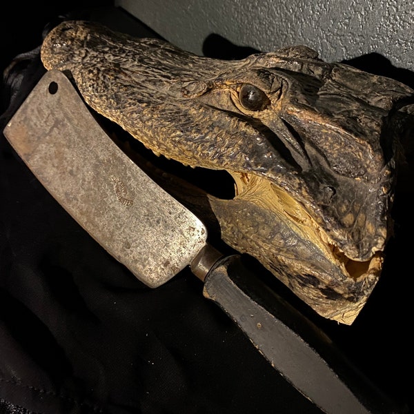 Antique Meat Cleaver - Etsy