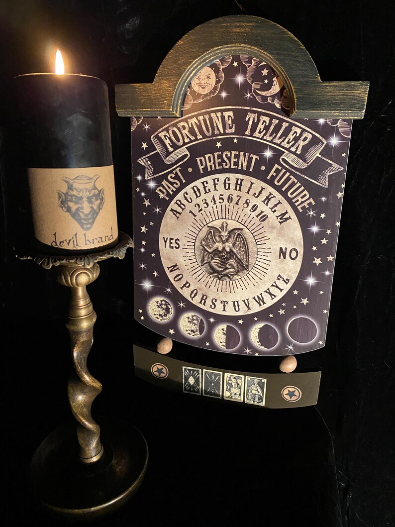 FORTUNE TELLERS BAPHOMET Altar Sign at Gothic Rose Antiques - Etsy