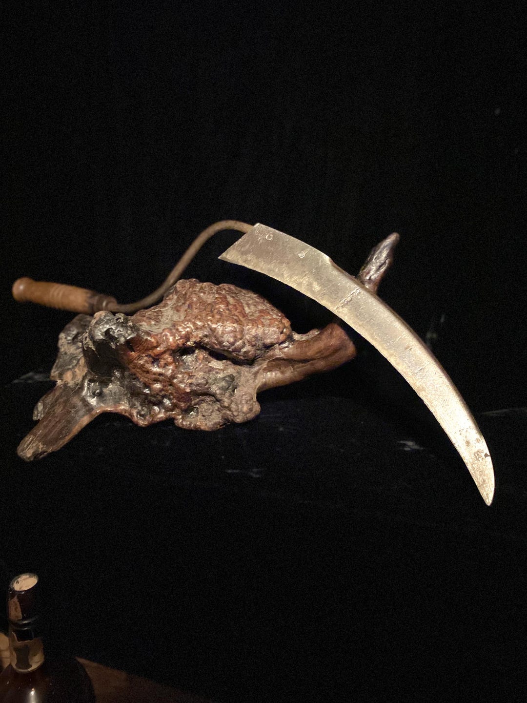 Wicked Old Primitive Peasant Scythe 19th Century Long Blade Sickle ...