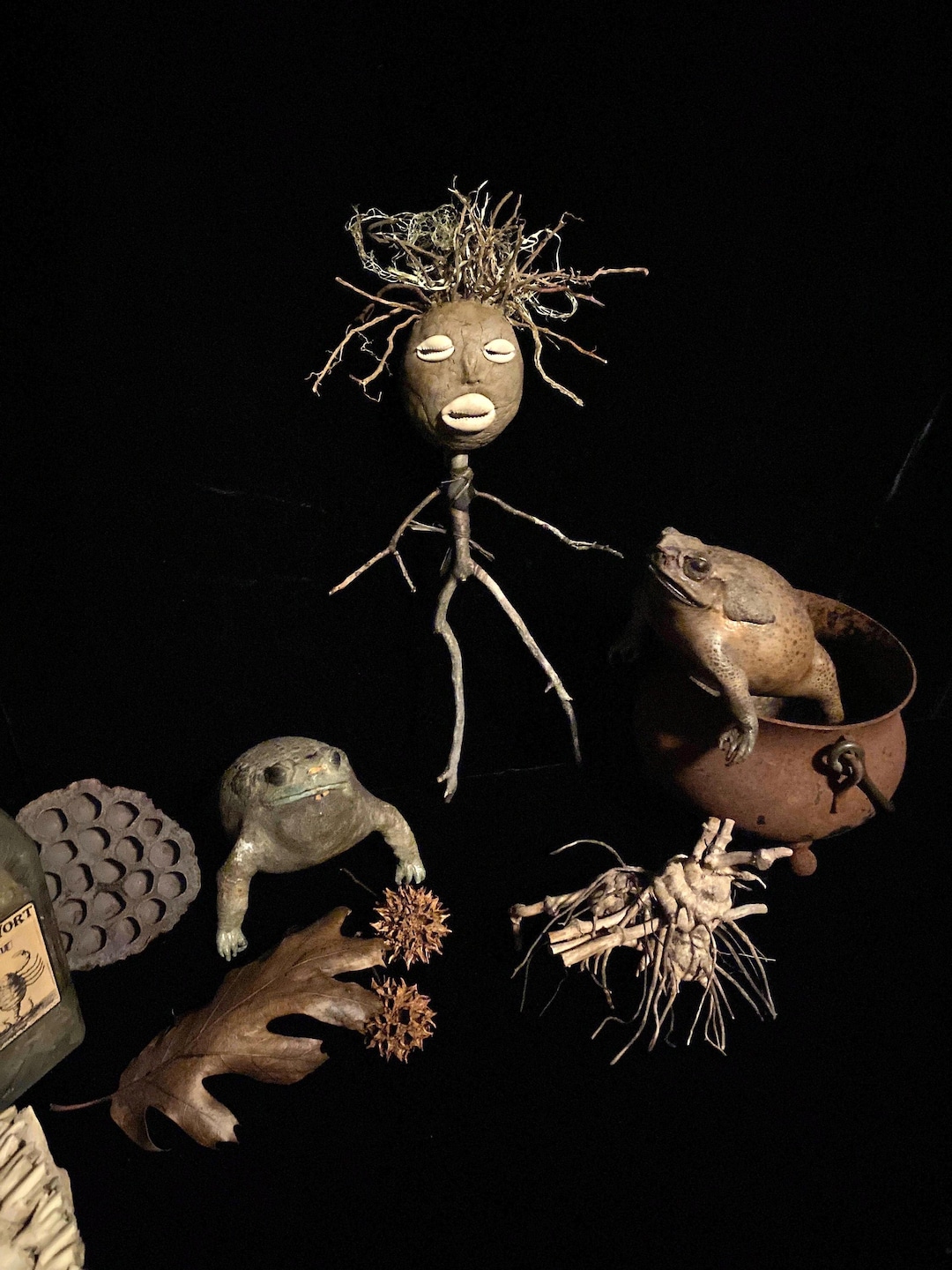 Dead Stick Voodoo Doll Conjure Creature Hexing Poppet - “rooty” - 12 ...