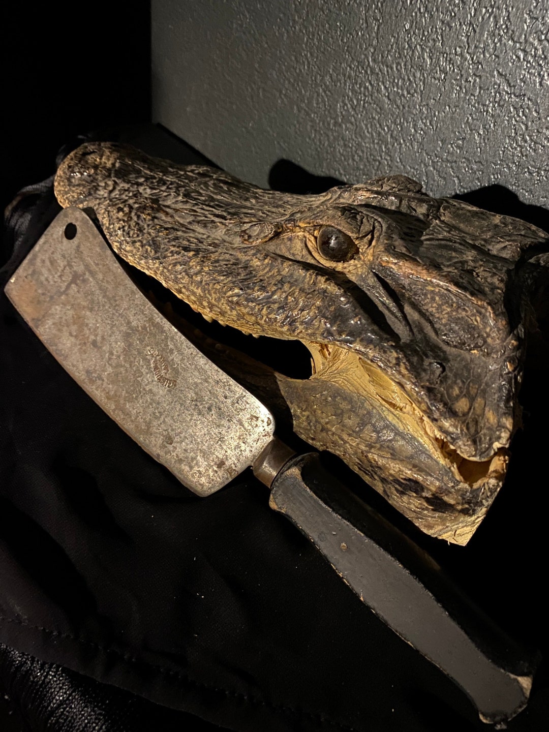 Antique Witch Kitchen Butcher Cleaver Rustic Primitive Cabin - Etsy