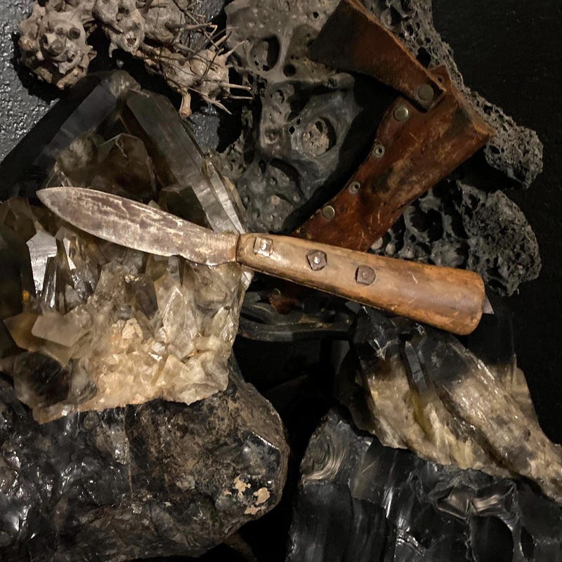 Primitive Knife - Etsy