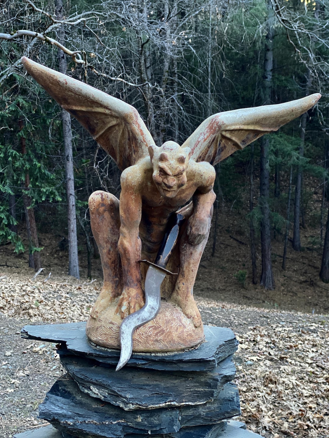 Wicked Antique Athame Dagger Witchcraft Knife - Etsy