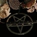 Large INVERTED PENTACLE PENTAGRAM 6” - Witchcraft * Ritual * Ceremonial ...