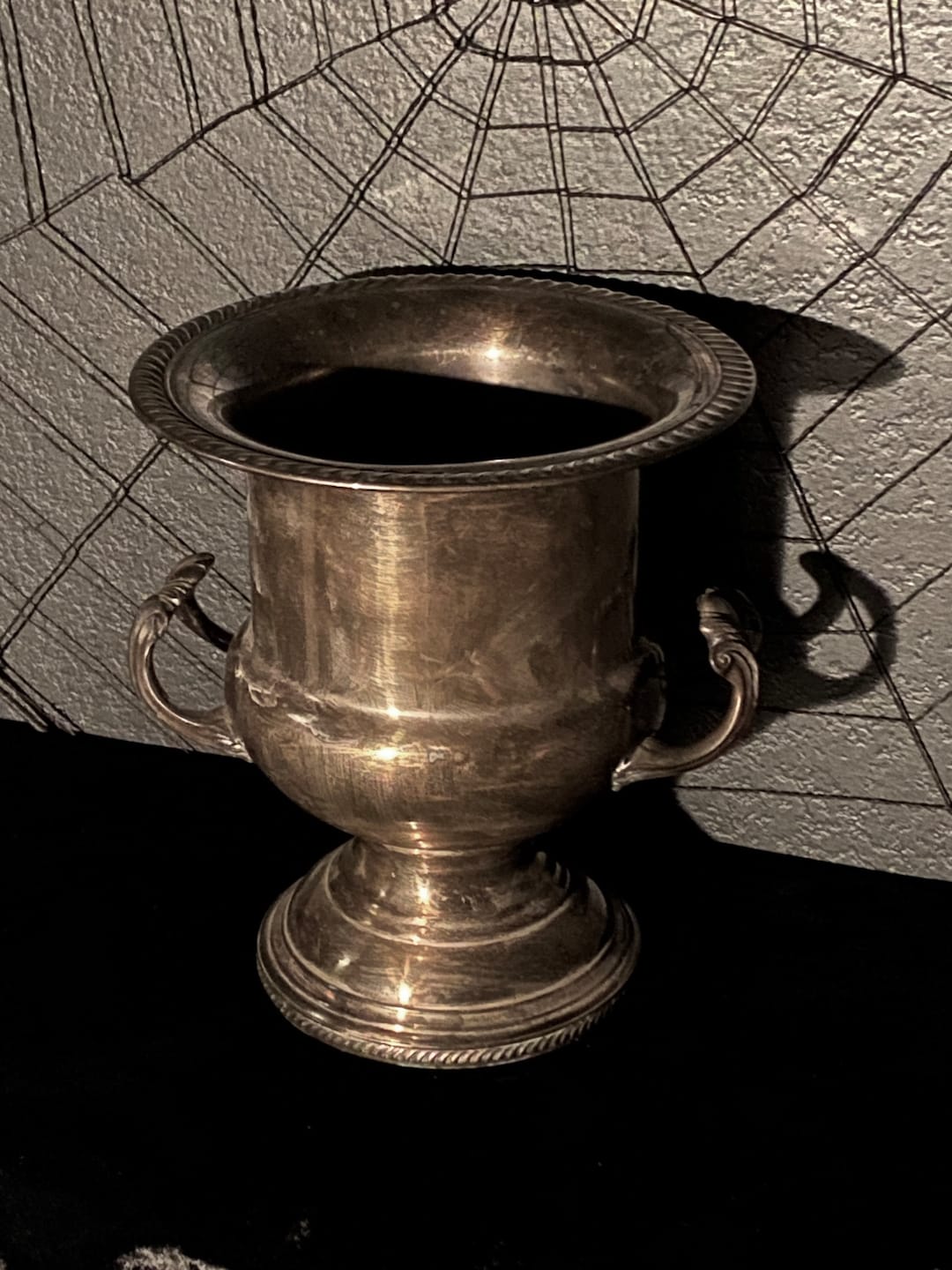 Antique Champagne Urn Old F B ROGERS SILVER CO Ice Bucket Bar Ware Rare ...