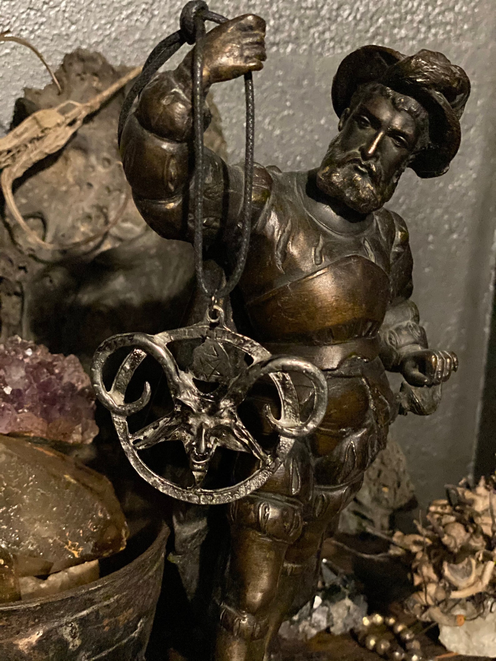 Diabolical Lucifer Goat Pendant Ritual Occult Witchcraft Altar - Etsy