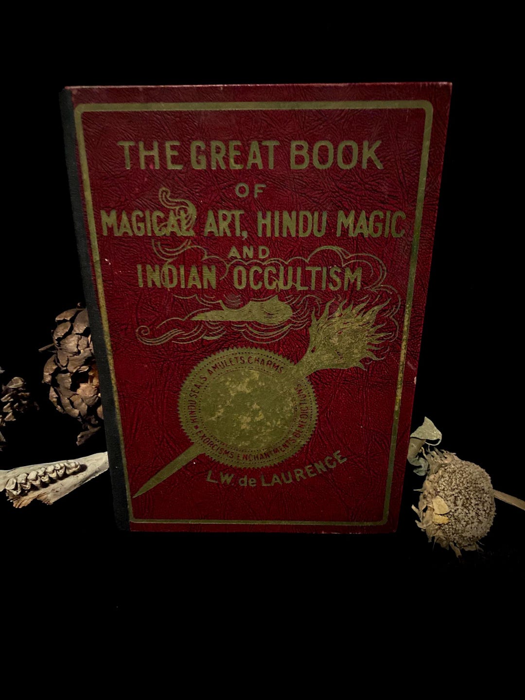 RARE ANTIQUE OCCULT Book the Great Book of Magical Art by De Laurence C ...