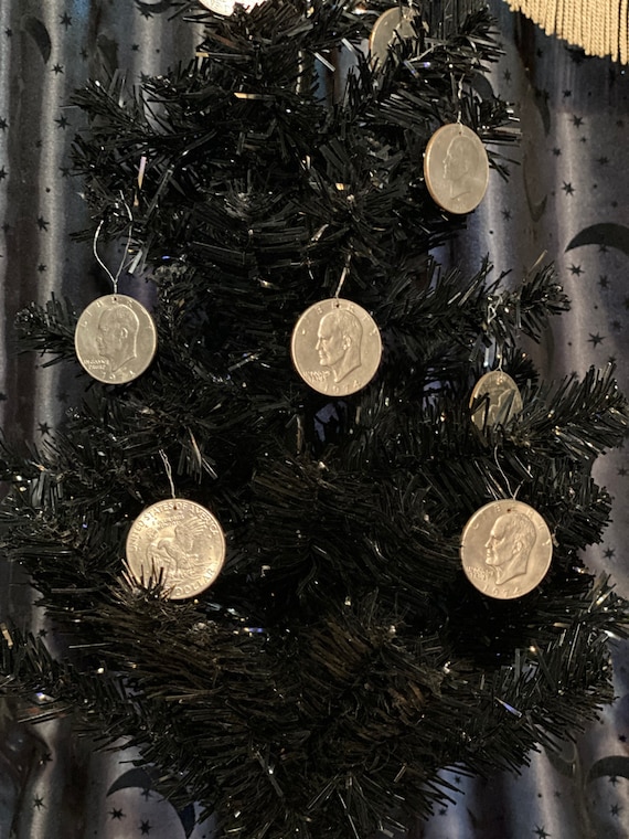 Christmas Tree Black And Silver