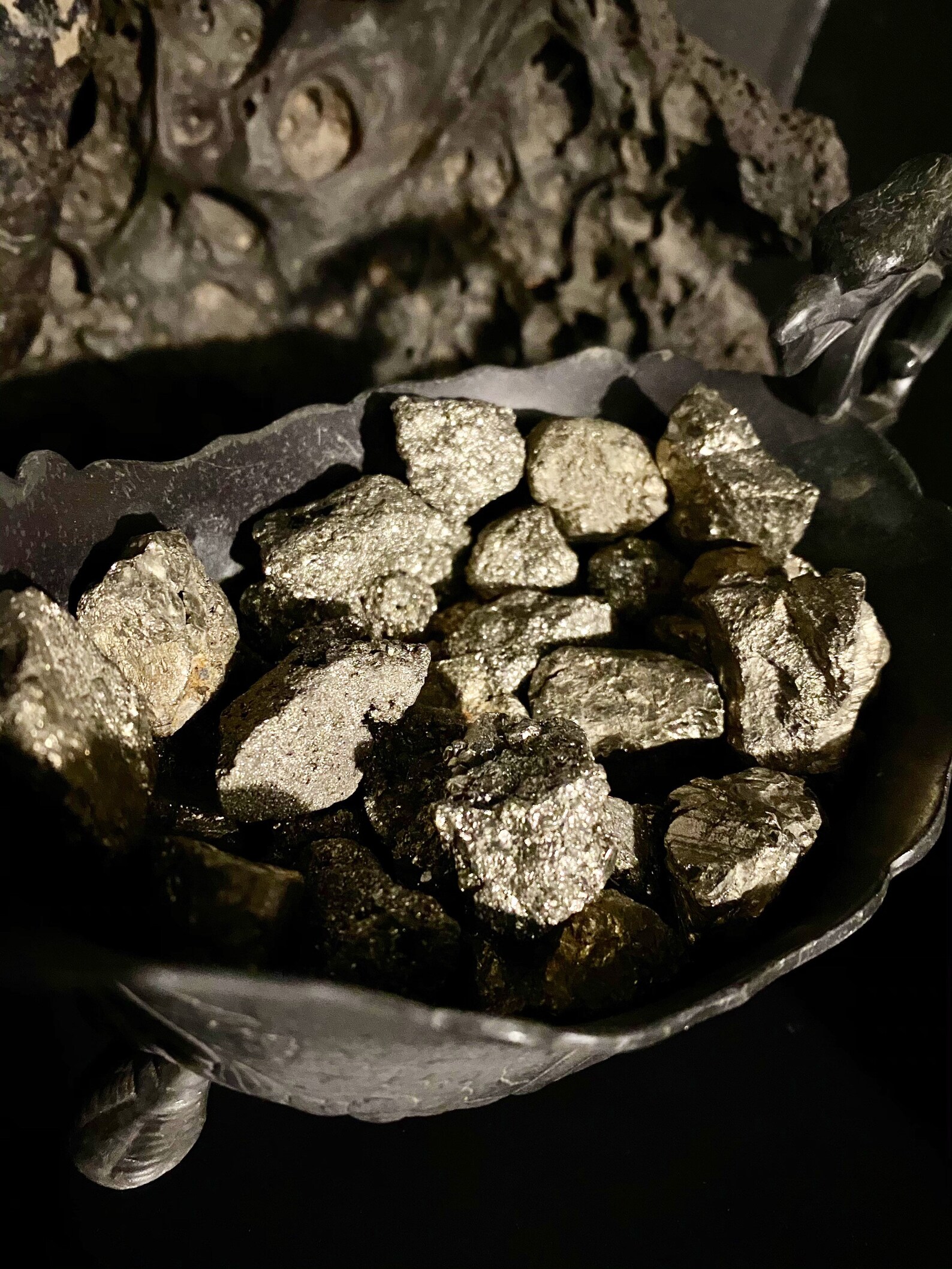 Raw Pyrite Fool's Gold Chunky Rocks, Priced at 5 Dollars Each at Gothic ...