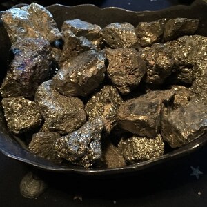 Raw Pyrite Fool's Gold Chunky Rocks, Priced at 5 Dollars Each at Gothic ...