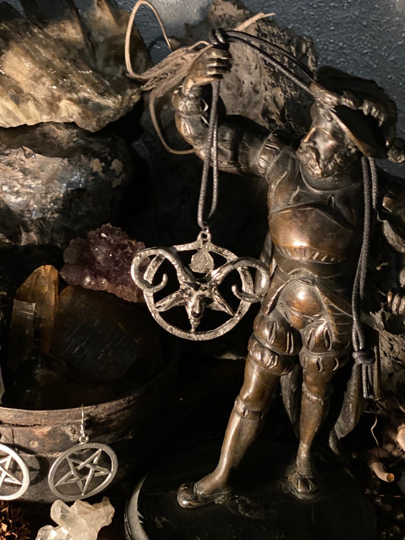 Diabolical Lucifer Goat Pendant Ritual Occult Witchcraft Altar - Etsy