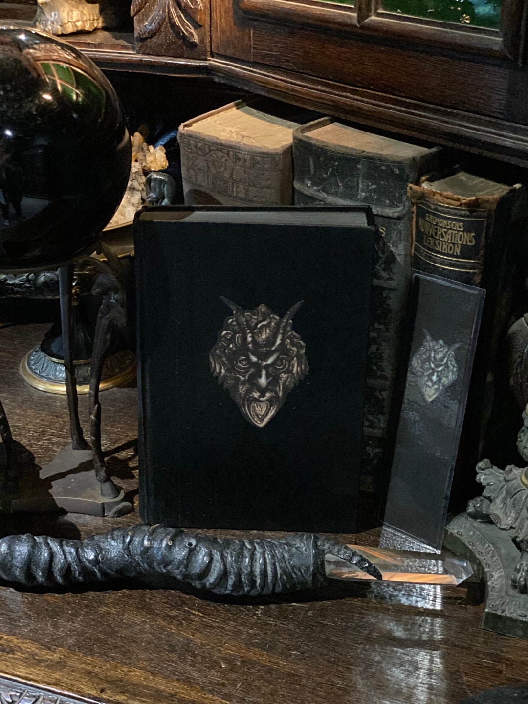 Antique Occult Book A TREASURY of WITCHCRAFT C. 1961 With Matching ...