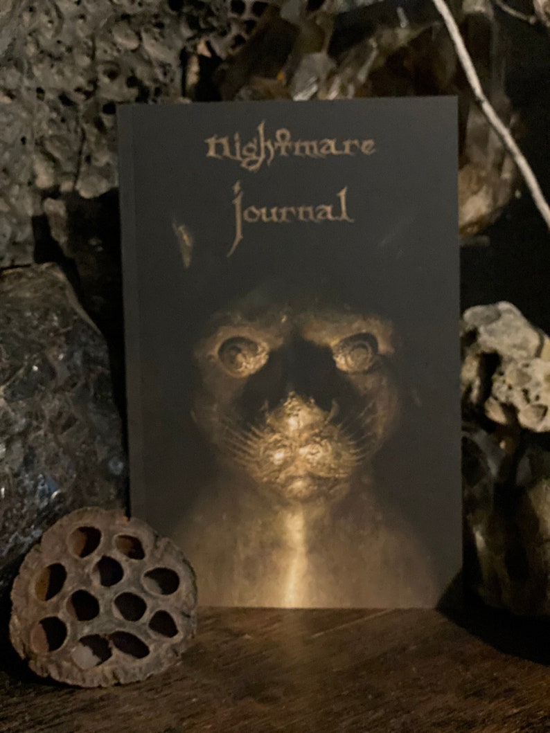 HAUNTING NIGHTMARE JOURNAL at Gothic Rose Antiques - Etsy