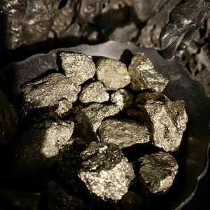 Raw Pyrite Fool's Gold Chunky Rocks, Priced at 5 Dollars Each at Gothic ...