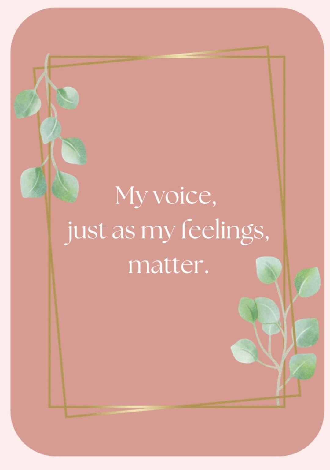 32 Printable Affirmation Cards | Positive Self-care Deck | Mindfulness ...