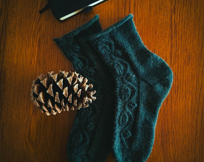 Hello Birdy! Knit Lace Top Crew Sock - Eye Candy Sock Women, Fun Girly ...