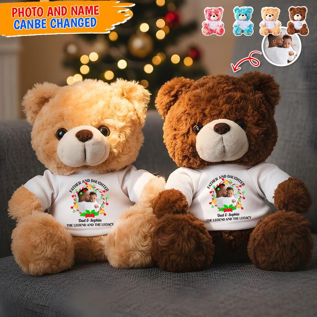 The Legend and the Legacy Teddy Bear – Personalized Custom Plush ...