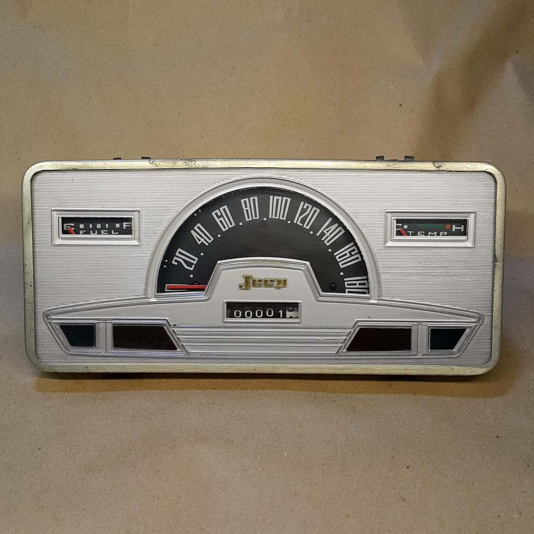 NOS Speedometer for Jeepster, Jeep Commando, Wagoneer, Gladiator Truck ...