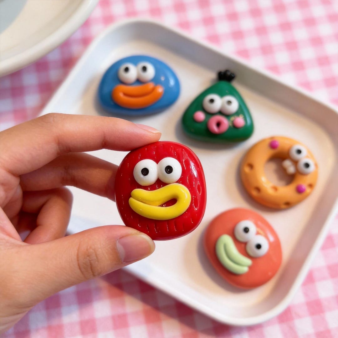Cute Character Fridge Magnets, Monster Refrigerator Magnets, Quirky ...