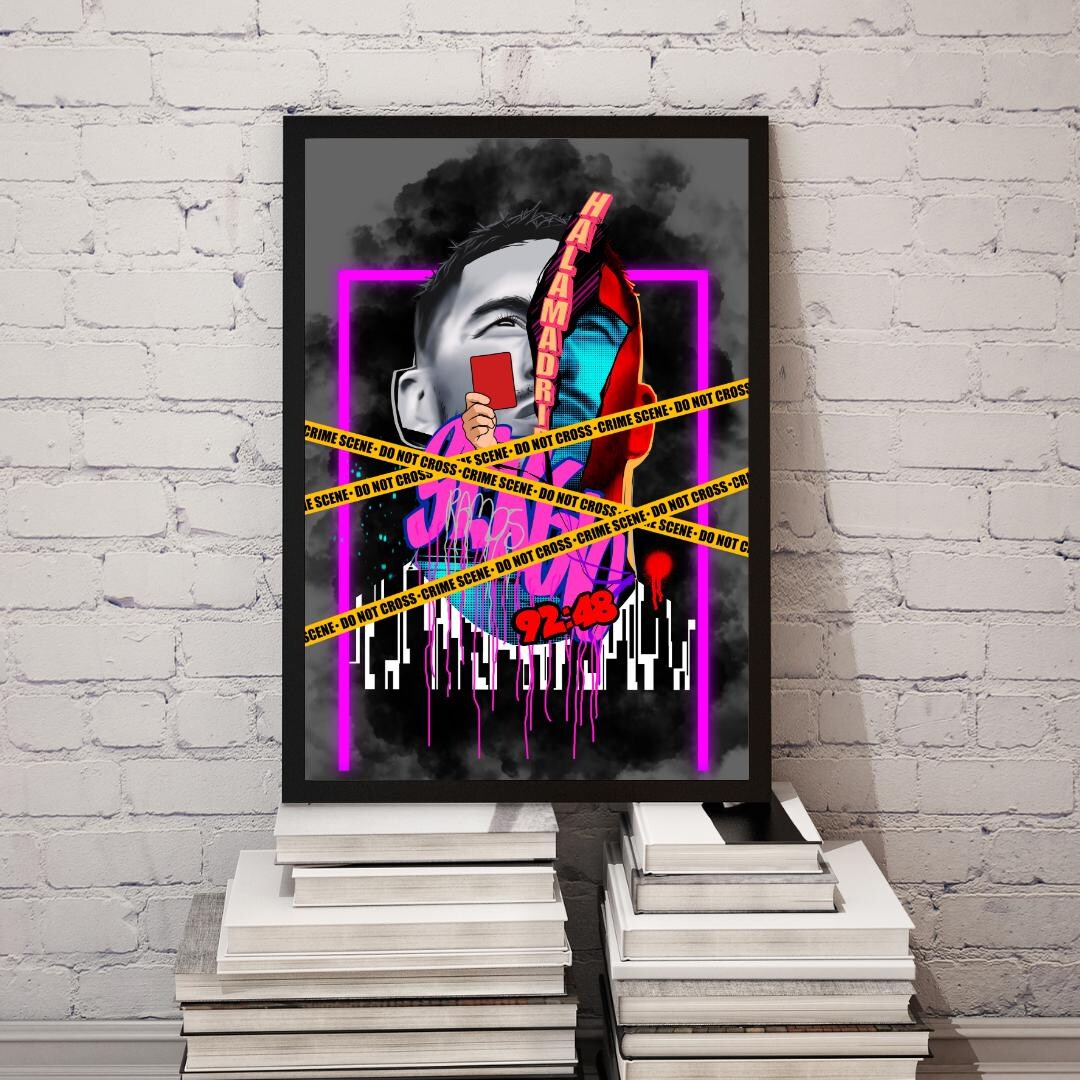 Sergio Ramos Football Art: Printable Poster, iPhone & Android Wallpaper ...