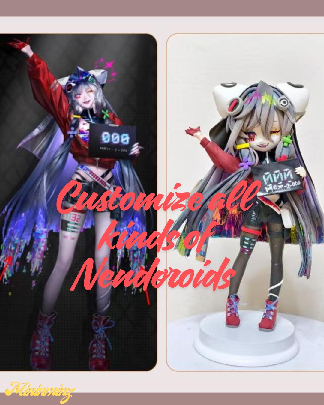 Custom Nendoroid Figures, Anime Figures, Character Figures, Handmade ...