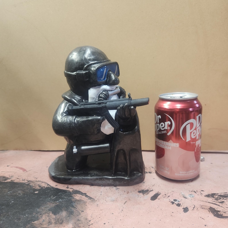 Combat Garden Gnome UDT SEAL Diver Frogman - Etsy UK