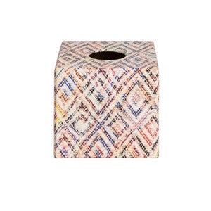Wooden Tissue Box Cover Rainbow Pattern - Etsy