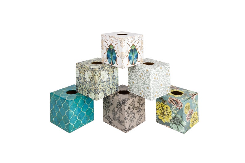 Titmouse Bird Tissue Box Cover / Holder Cube Wooden Gift for - Etsy