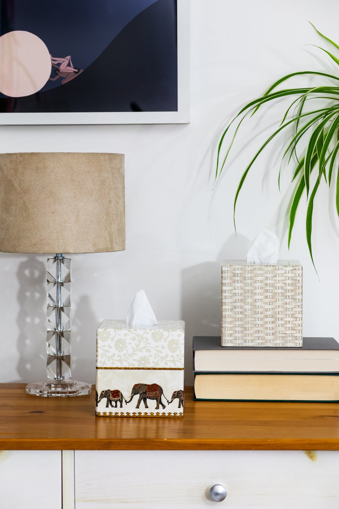 Indian Elephant Tissue Box Cover Wooden Perfect in Homes/ | Etsy