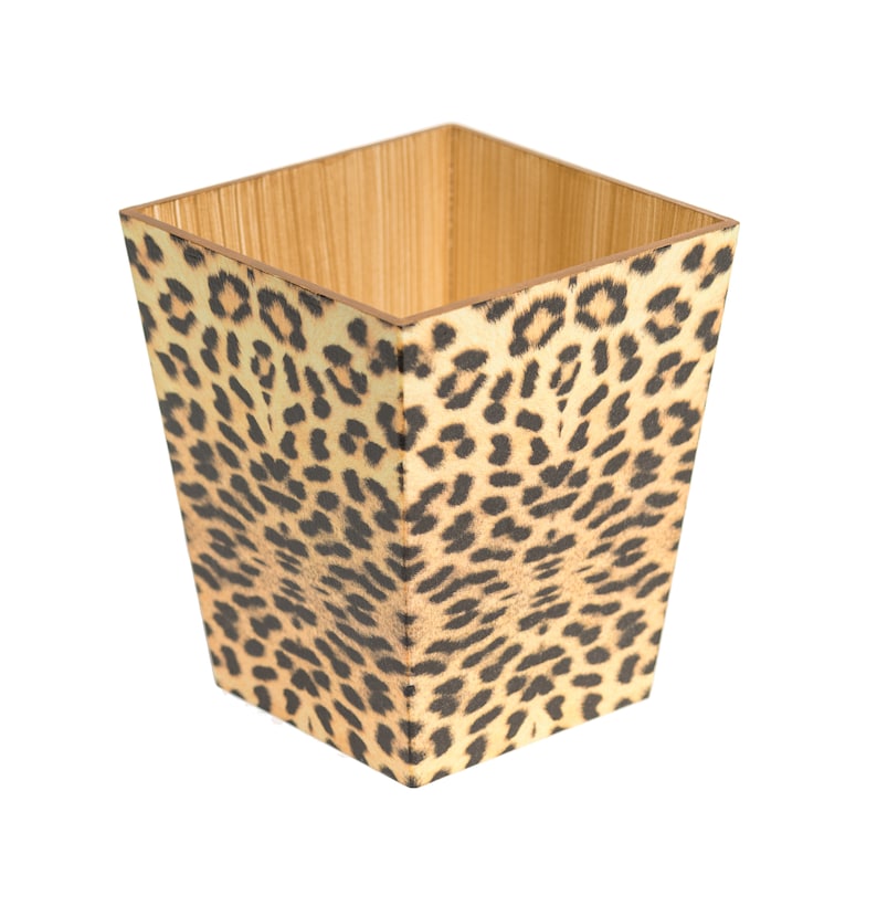 Leopard Skin Tissue Box Cover Wooden Square Gift for Mum Hotels - Etsy