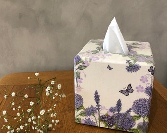 Purple Tissue Box - Etsy