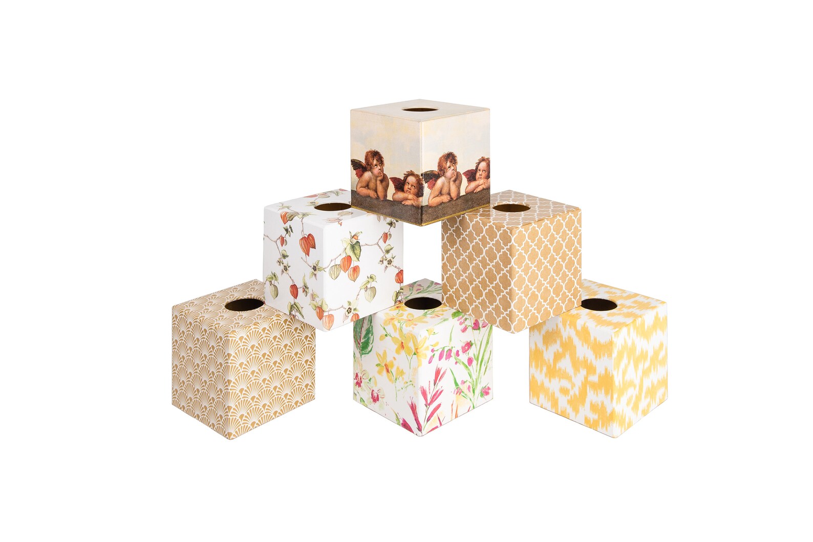 Titmouse Bird Tissue Box Cover / Holder Cube Wooden Gift for - Etsy