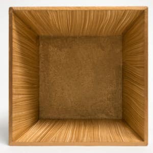 Gold Acorn Waste Paper Bin Trash Can Handmade Wooden Handmade in UK - Etsy