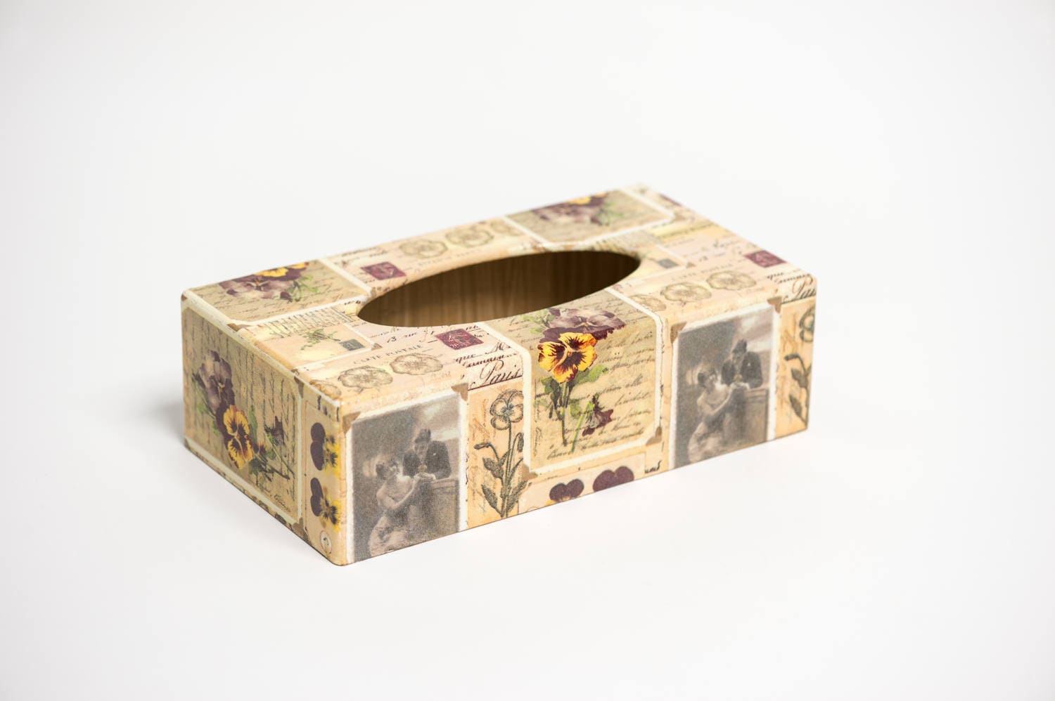 Victorian Wooden Handmade Tissue Box Cover | Etsy