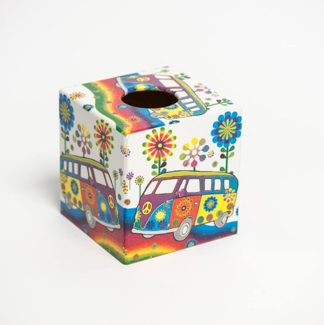 V.W Campervan Tissue Box Cover - Etsy