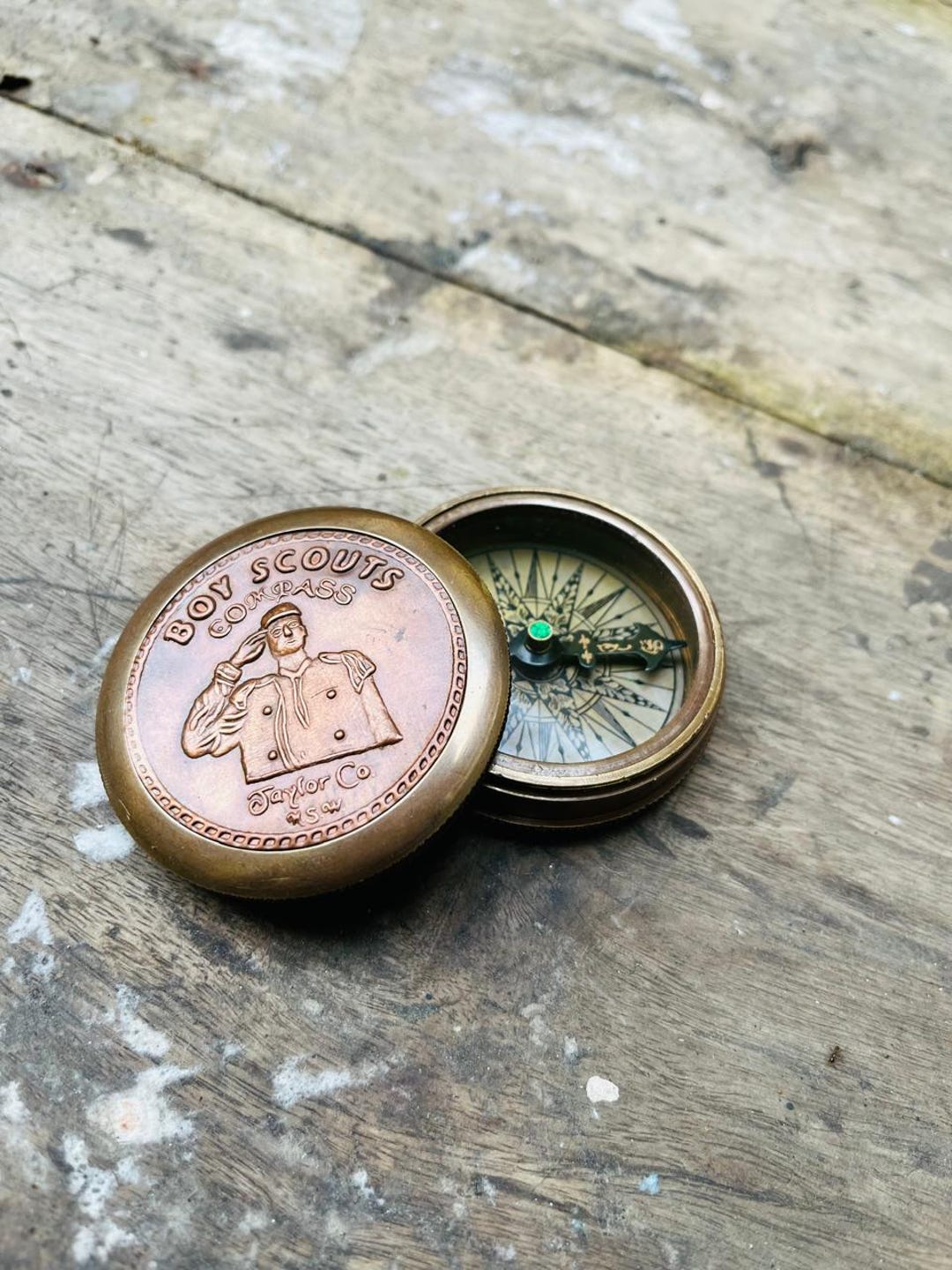 Navigation Compass Boy Scouts America Pocket Compass Gifts for Men Dad ...