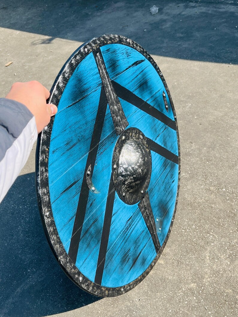 24" Medieval Wooden Heavy Shield Battle Ready Viking Handmade Shield - Etsy