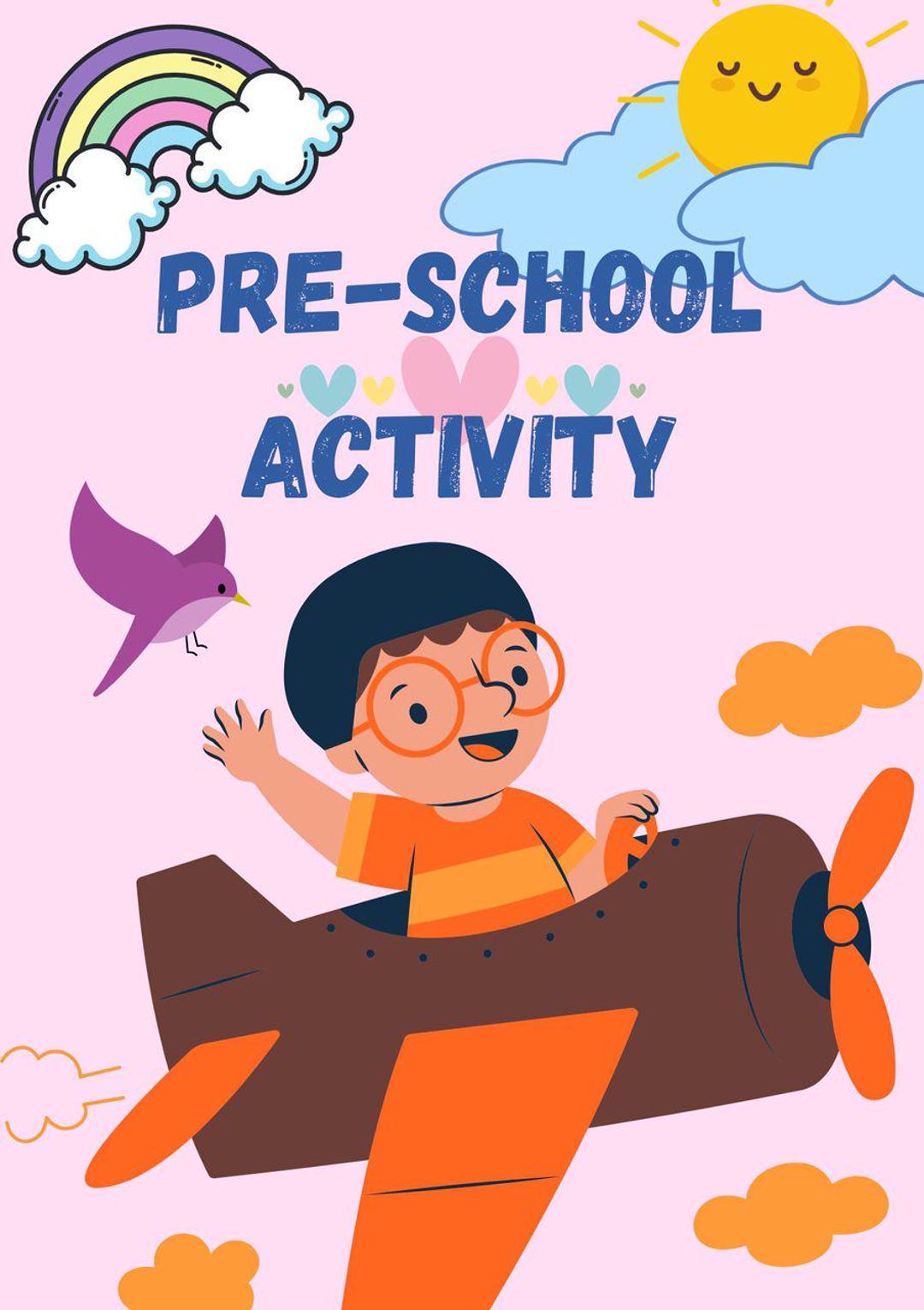 Preschool Worksheets Bundle | Alphabet, Numbers, Tracing | Printable ...