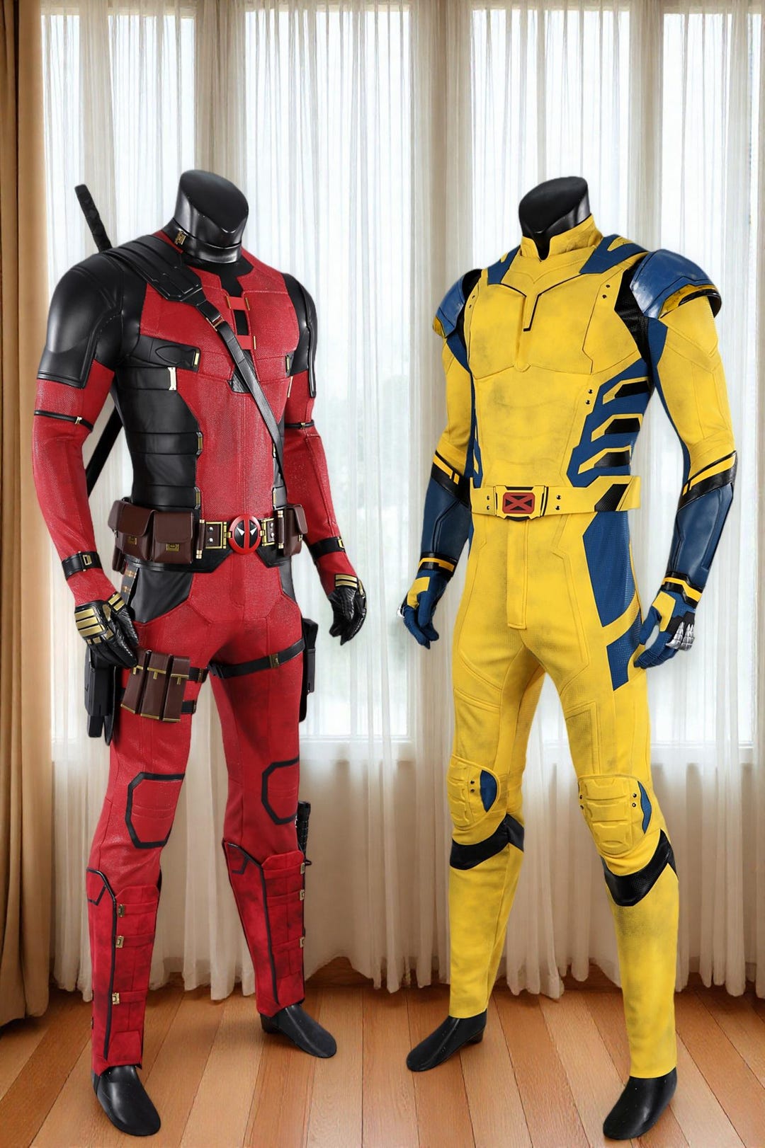 Superhero Red and Yellow Suit Cosplay Costume Top Version - Etsy