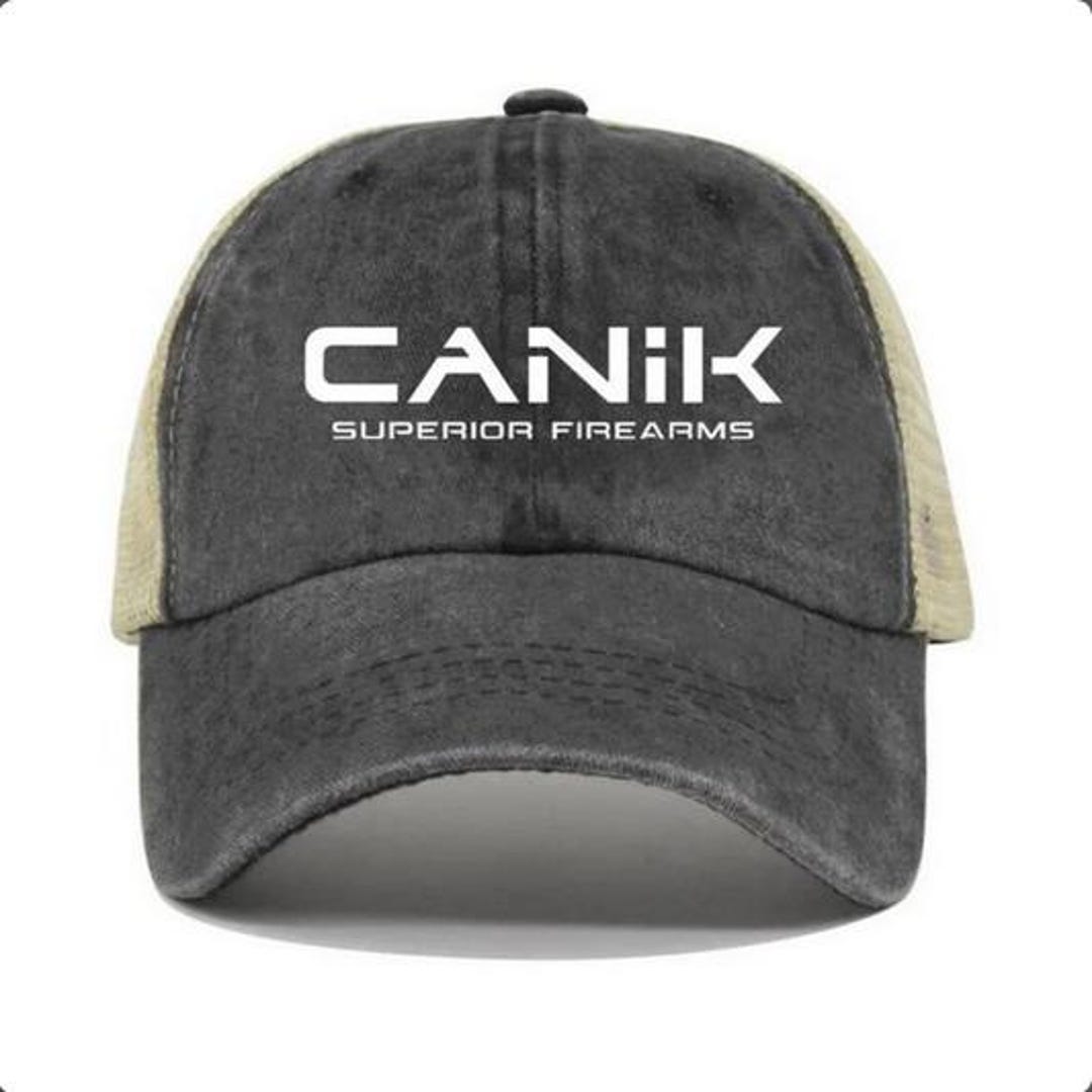 CANIK Superior Firearms Logo Printed Black Hat Trucker Logo Printed Cap ...