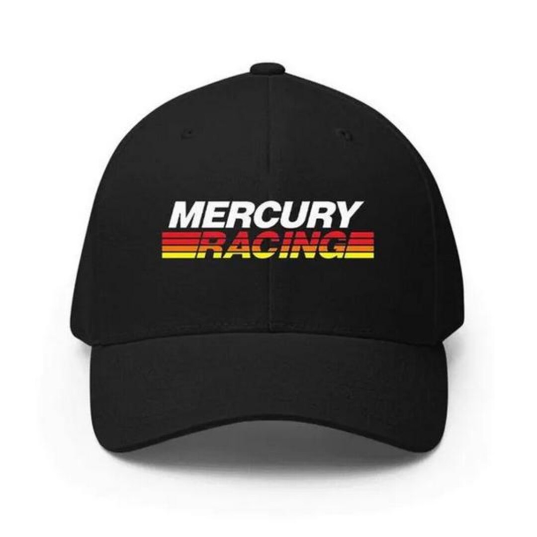 Hat Baseball Mercury Racing Boats Logo Printed Cap Adjustable - Etsy
