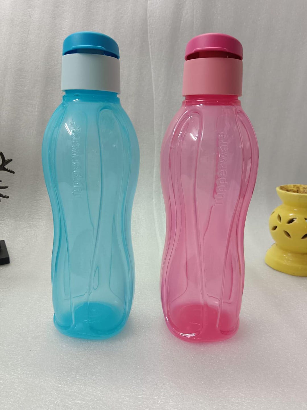 Tupperware Fliptop 1 Liter Bottle, Multicolor (set of 2) 1000ml/ 33oz ...