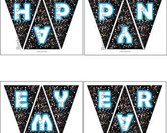 New Years Eve Party Sign NYE Party Welcome Corporate New - Etsy UK