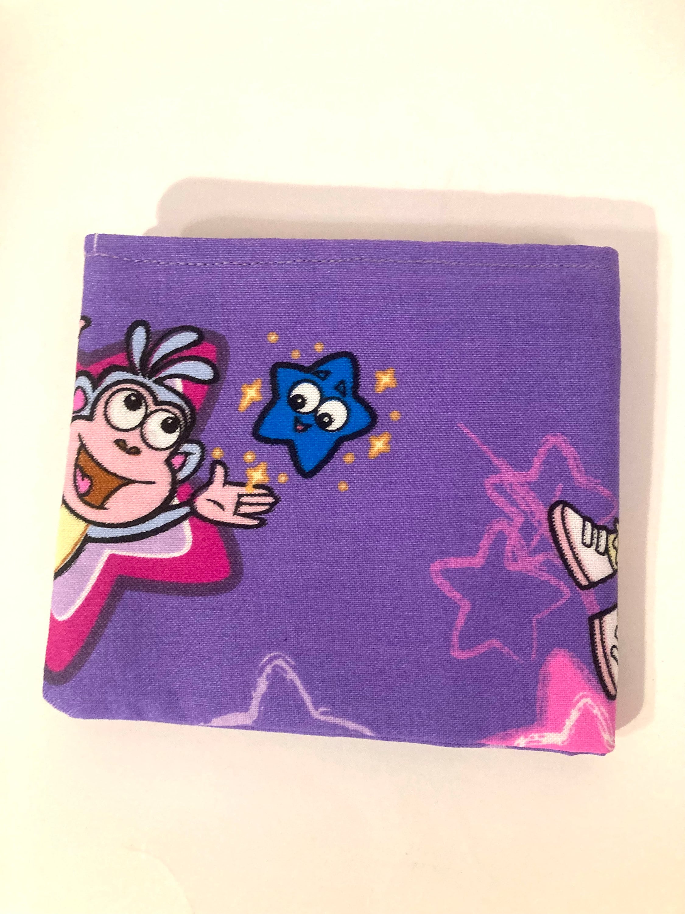 Purple Dora the Explorer Girls Bi Fold Wallet Cotton - Etsy