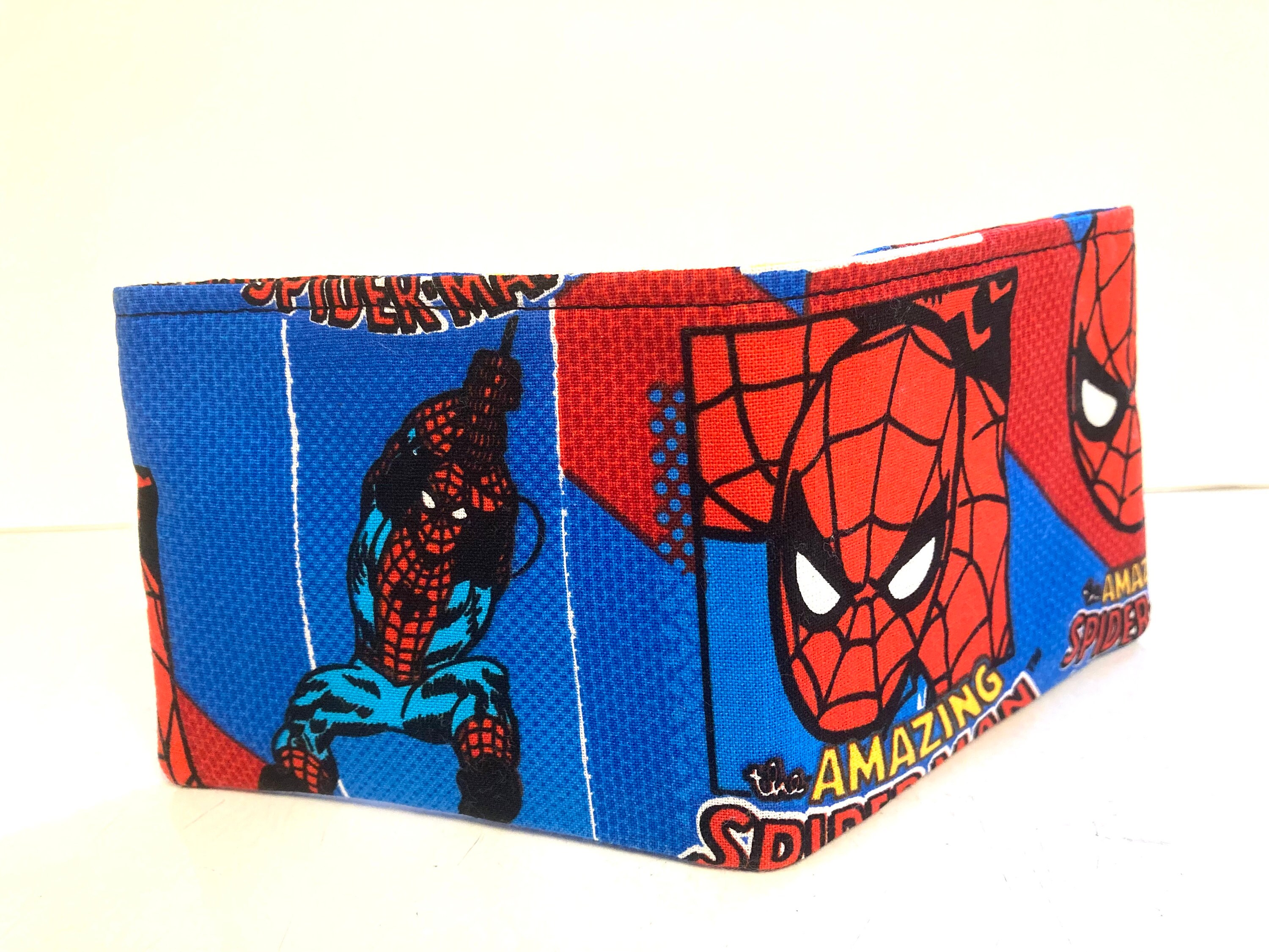Spiderman Kids Boys Bi Fold Wallet - Etsy