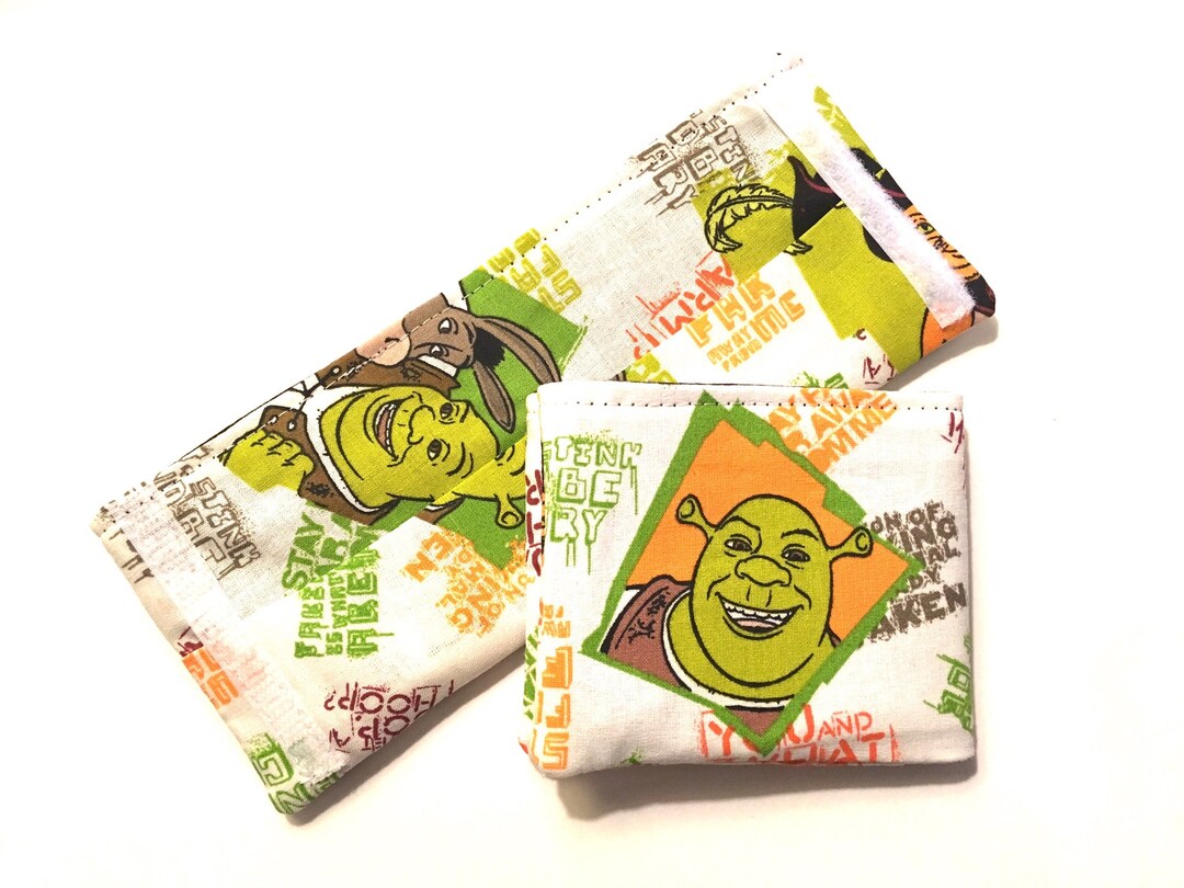 Shrek Kids Childrens Bi Fold Wallet - Etsy