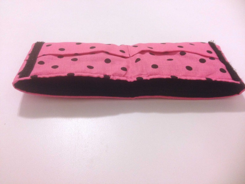 Pink and Black Polka Dot Girls Bi Fold Wallet - Etsy