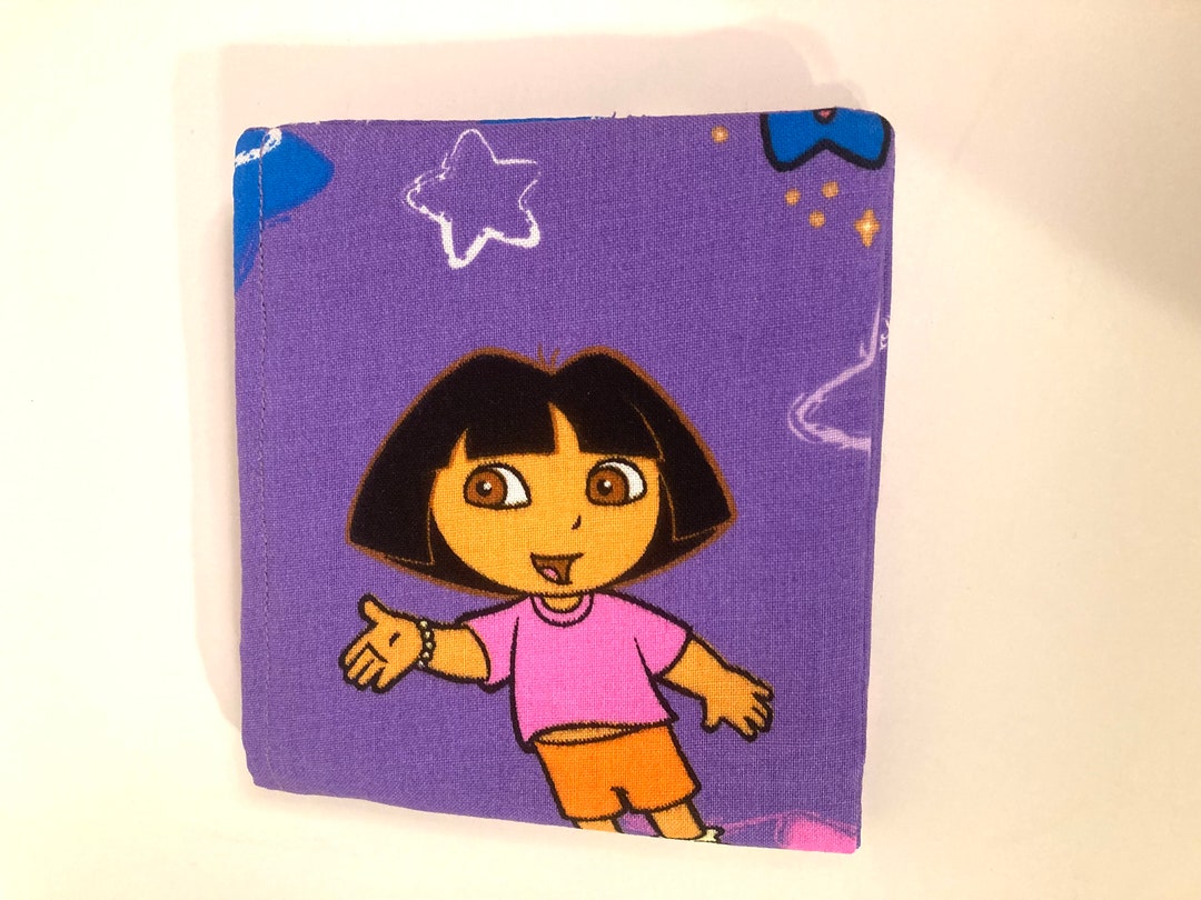 Purple Dora the Explorer Girls Bi Fold Wallet Cotton - Etsy