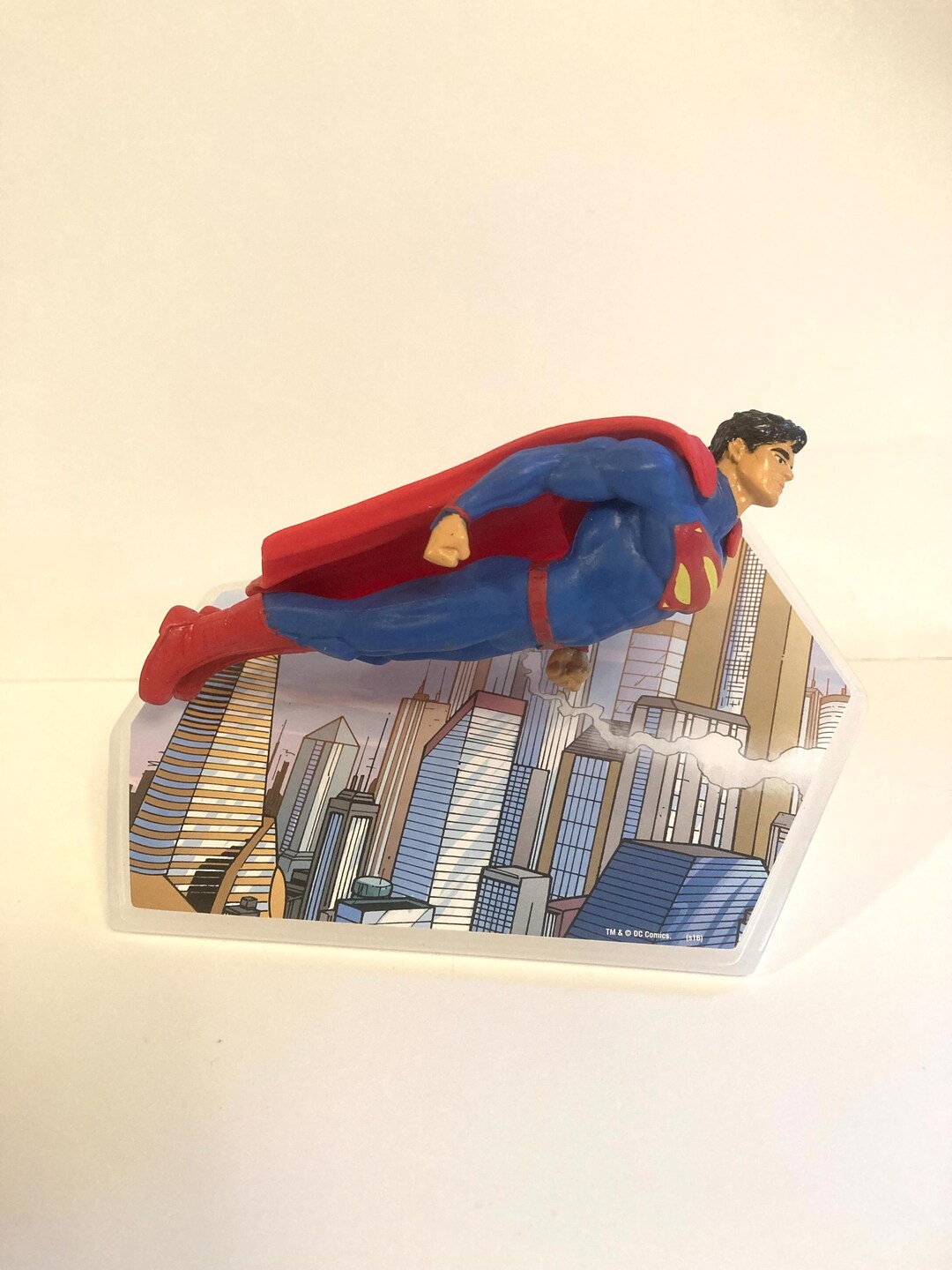 Superman Cake Topper Birthday Party DC Comics Superheroes - Etsy
