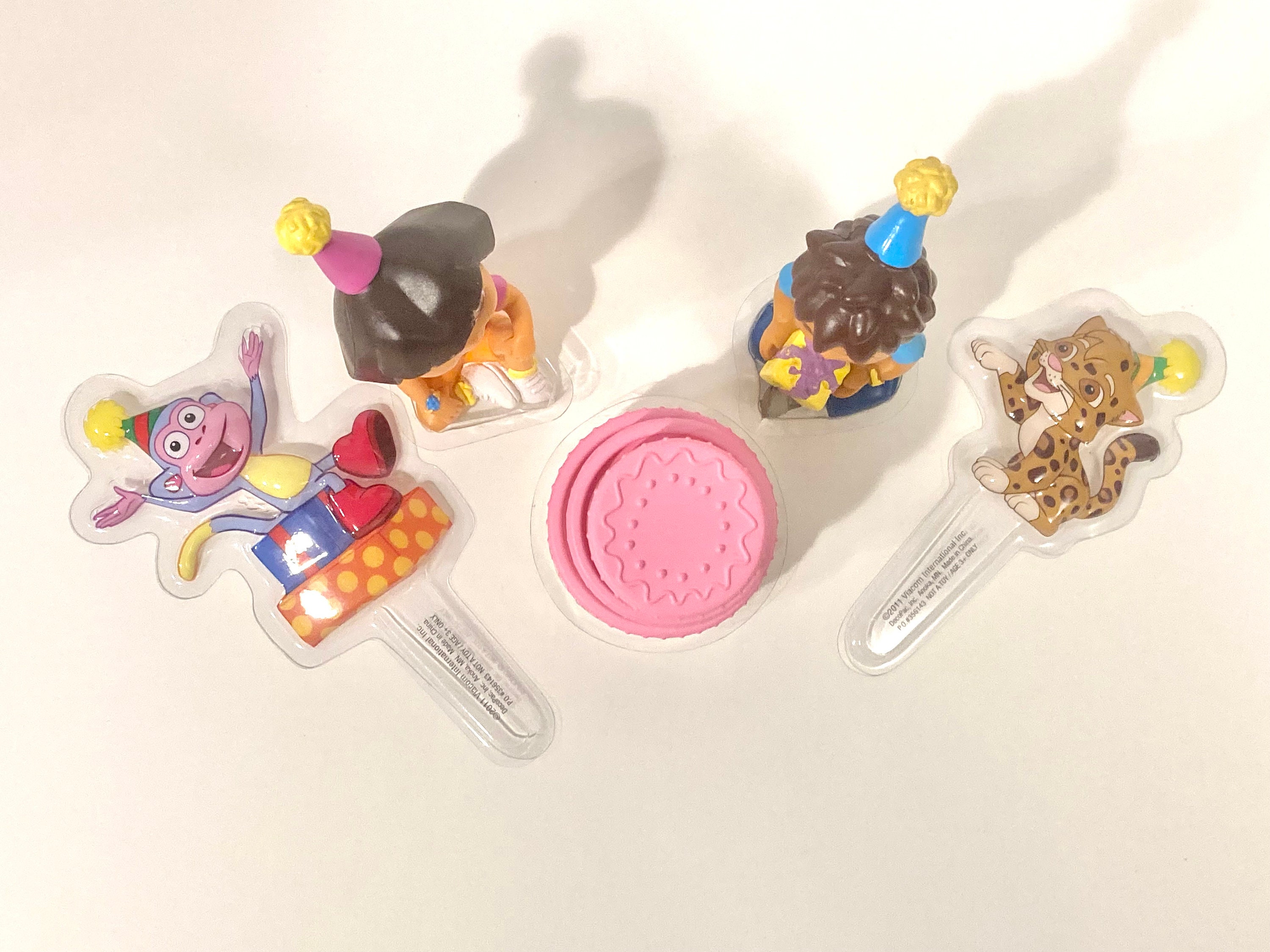 Dora the Explorer Happy Birthday Cake Topper - Etsy